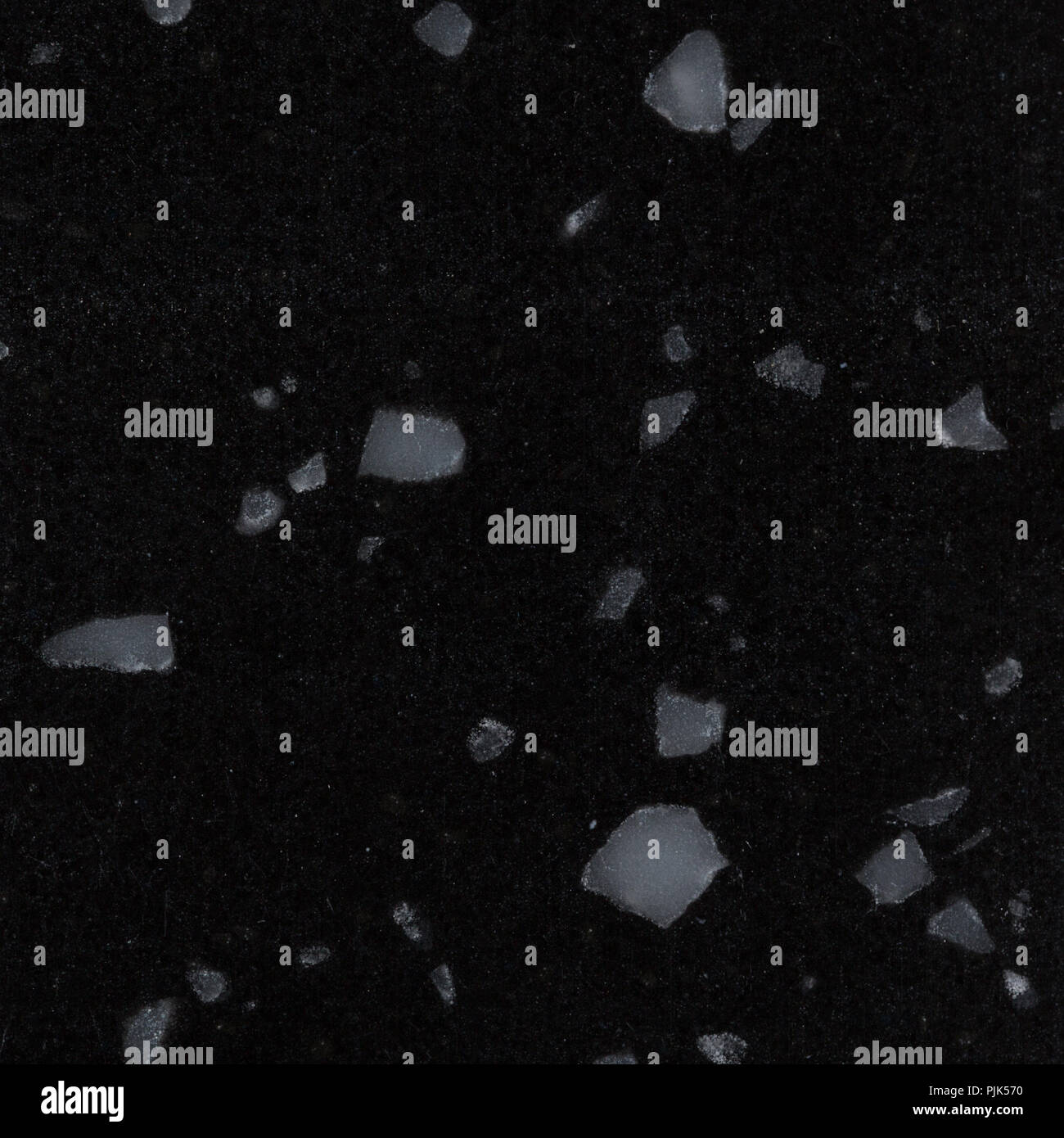 Black quartz acrylic stone texture on macro Stock Photo - Alamy