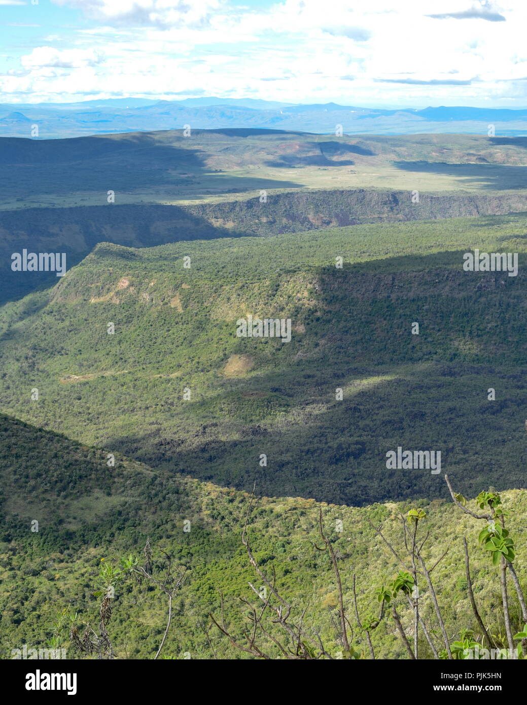 Volcanic crater at Mount Suswa, Rift Valley,Kenya Stock Photo - Alamy