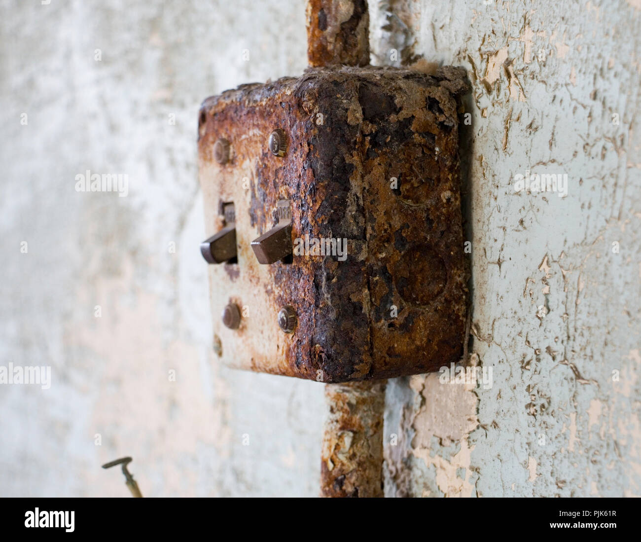 Rusty Light Switch High Resolution Stock Photography and Images - Alamy
