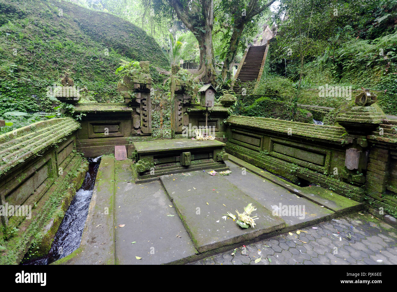 World Heritage Temple Pura Mengening, Ubud, Bali, Indonesia Stock Photo ...
