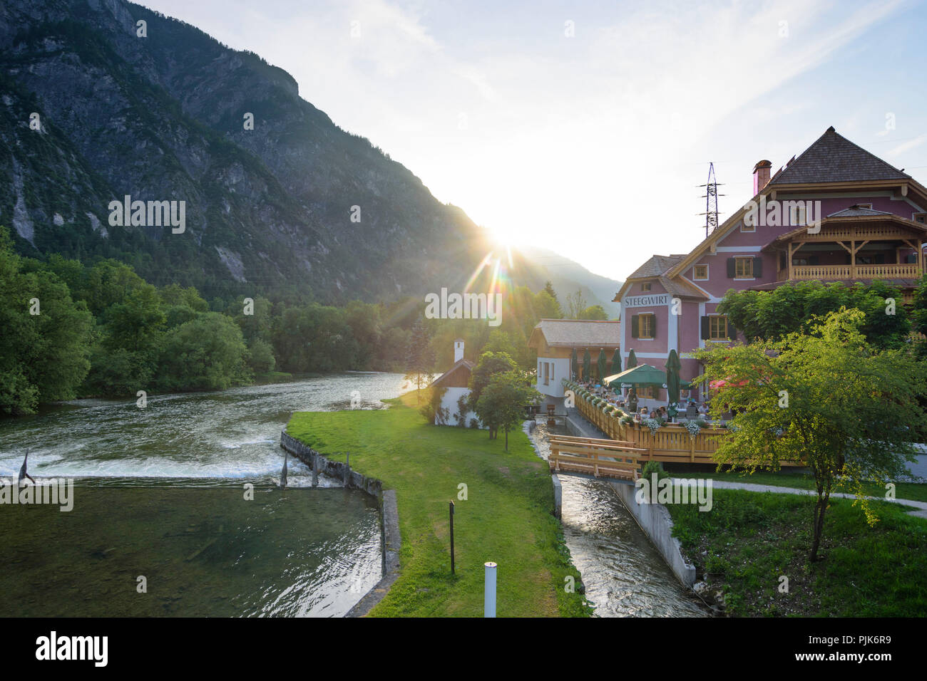 Restaurant steegwirt in steeg in austria hi-res stock photography and ...