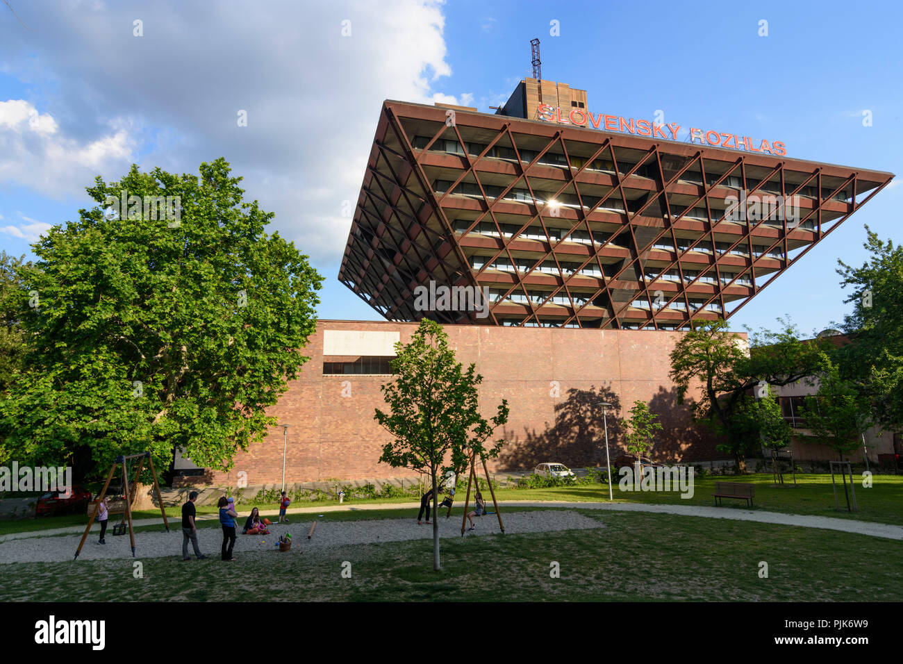 Slovak radio headquarters building in slovakia hi-res stock photography ...