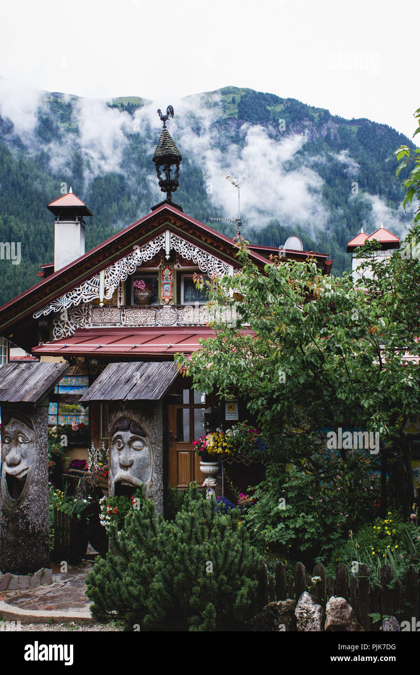 Italy, Trentino, Fassa Valley, Canazei Stock Photo - Alamy