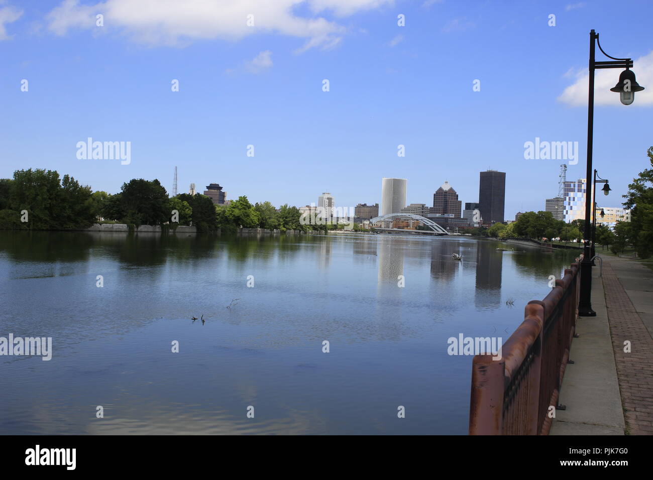 Rochester NY Skyline Stock Photo - Alamy
