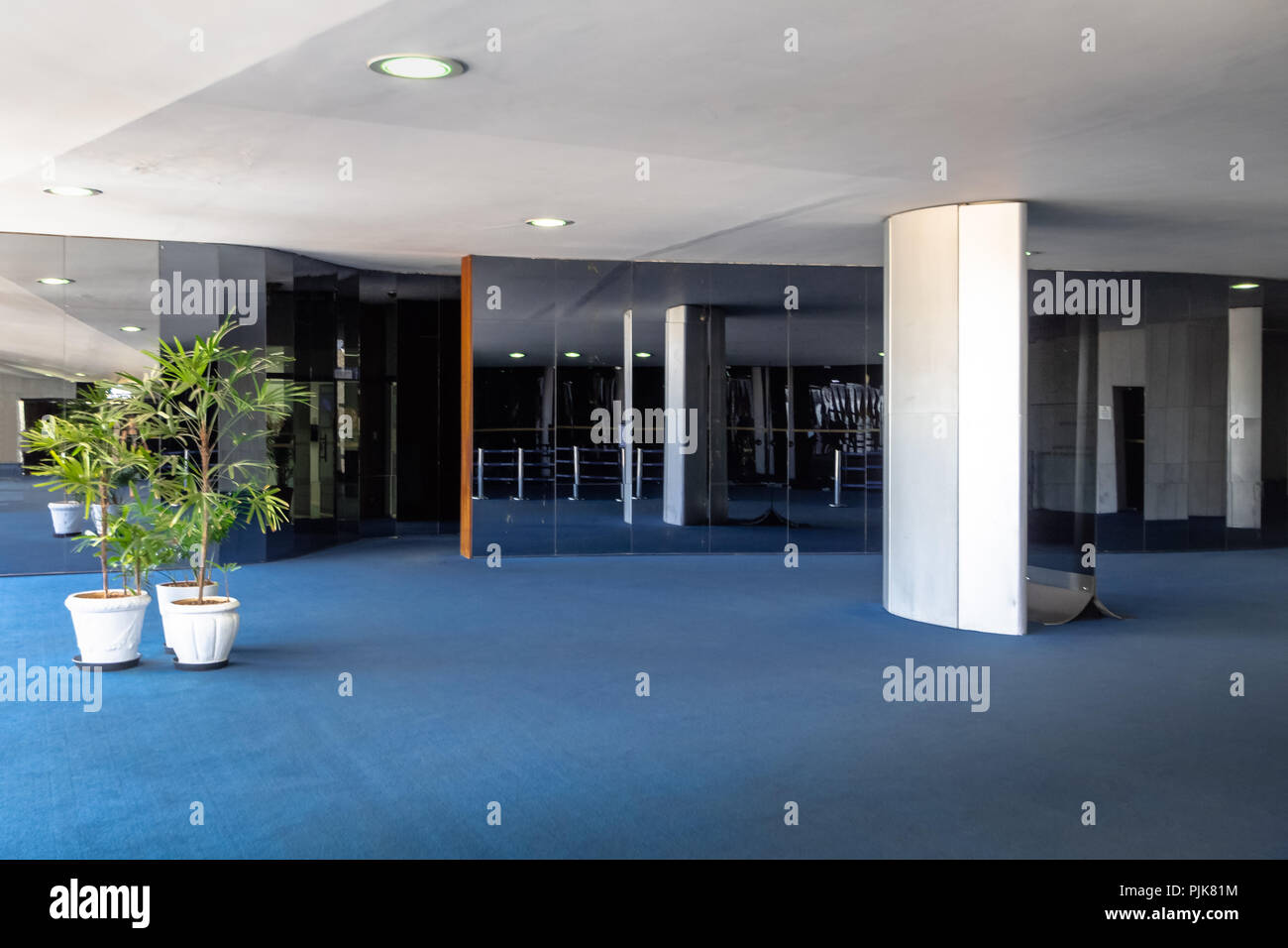 Blue Hall (Salao Azul) of Senate at Brazilian National Congress ...