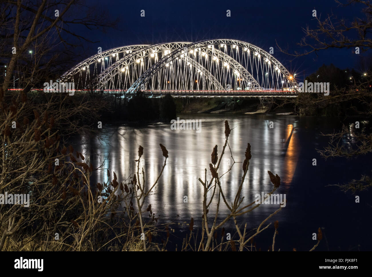 Vimy Memorial Bridge in Barrhaven, Ottawa, Ontario Stock Photo - Alamy