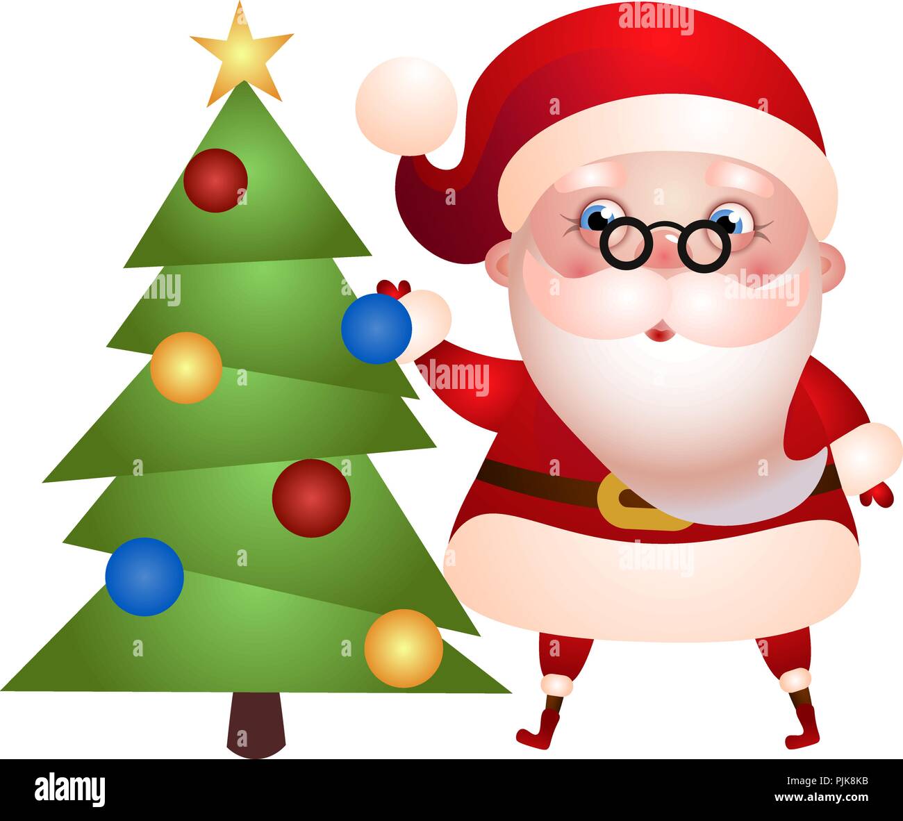 Santa claus template festive Cut Out Stock Images & Pictures - Alamy