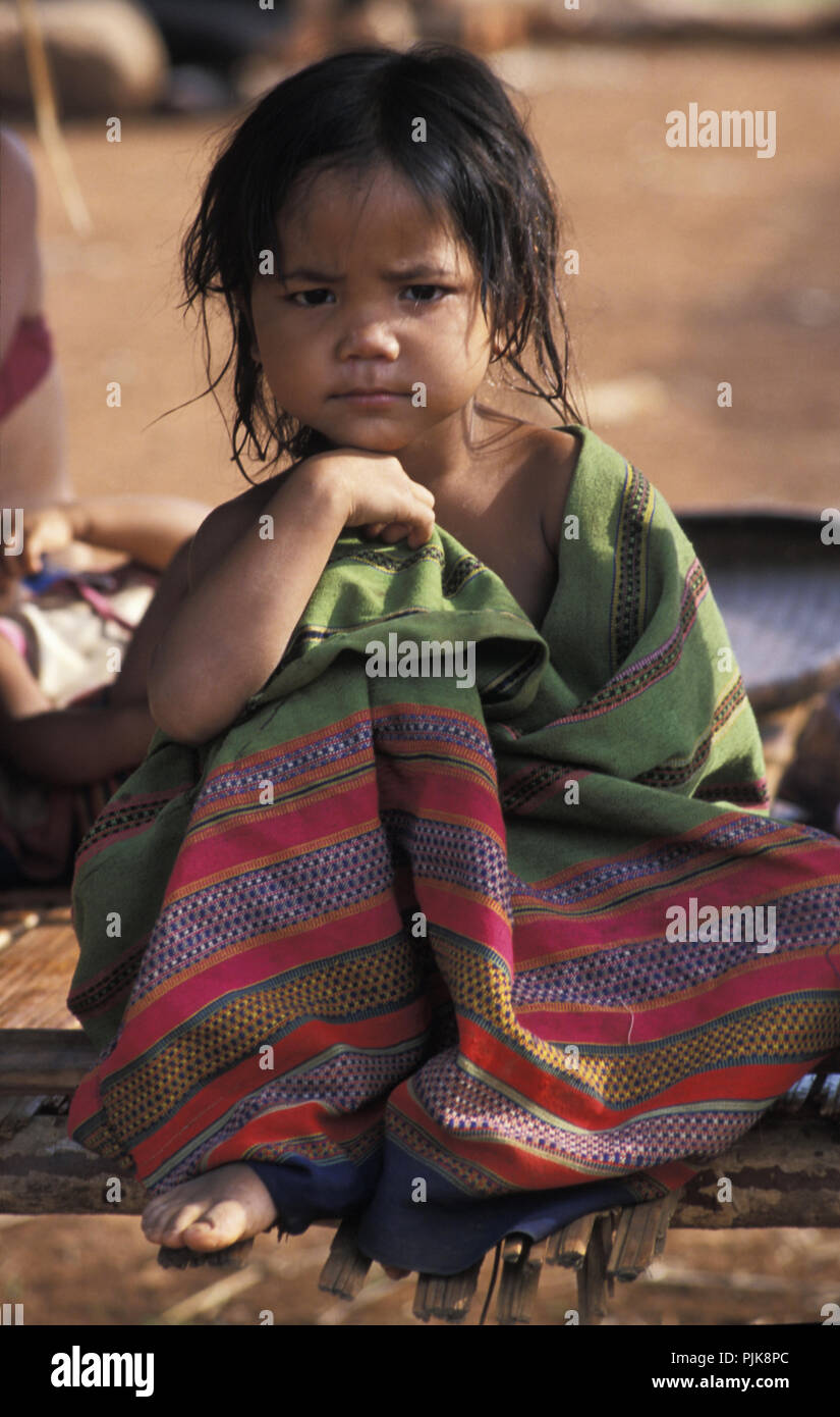 Tribal child in laos hi-res stock photography and images - Alamy