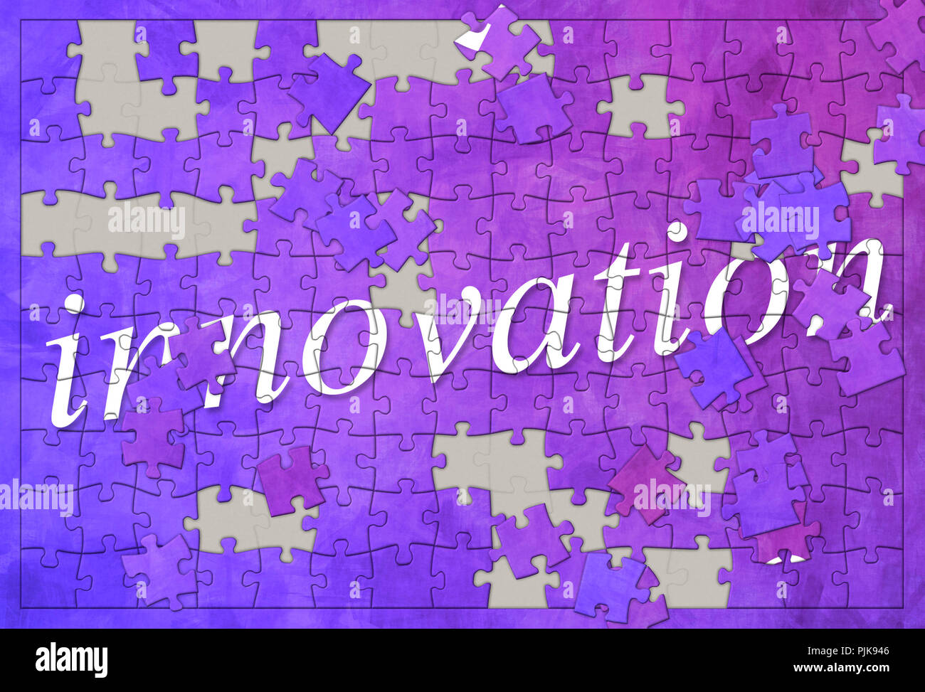 Graphic image innovation text hi-res stock photography and images - Alamy