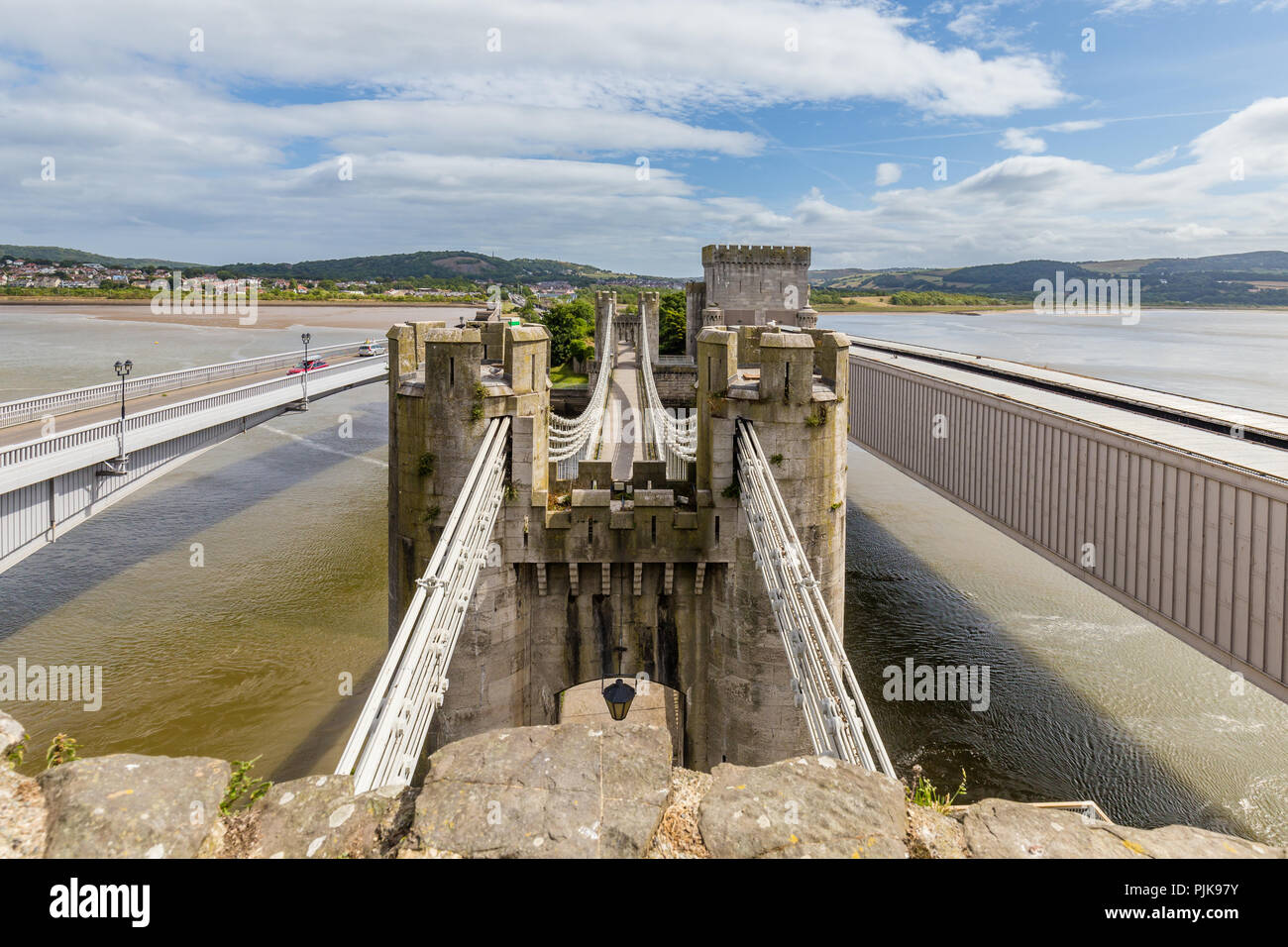 Conwy bridge hi-res stock photography and images - Alamy