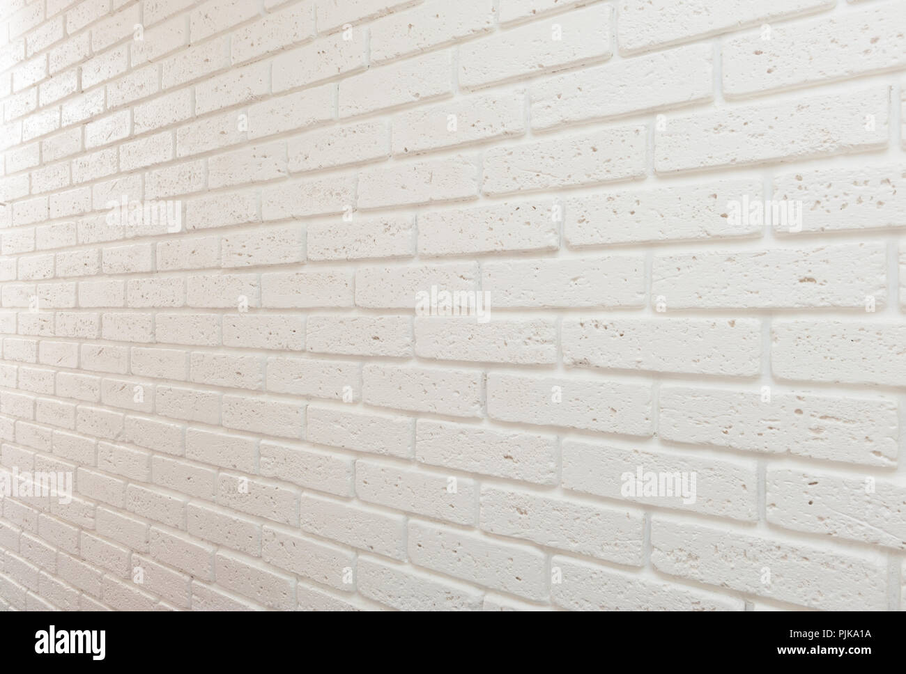 White vintage brick wall background Stock Photo - Alamy