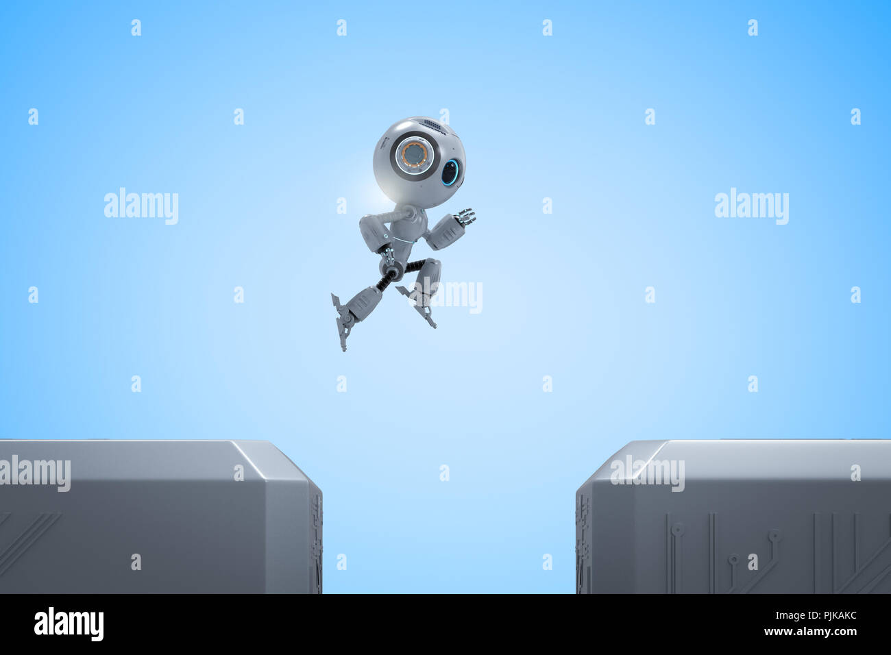 Robot humanoid building hi-res stock photography and images - Alamy