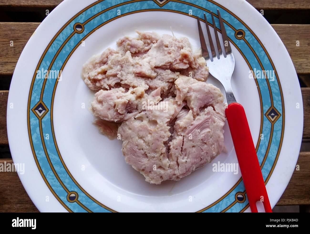 Greek Cuisine. Chicken Fillet with natural sauce Stock Photo - Alamy
