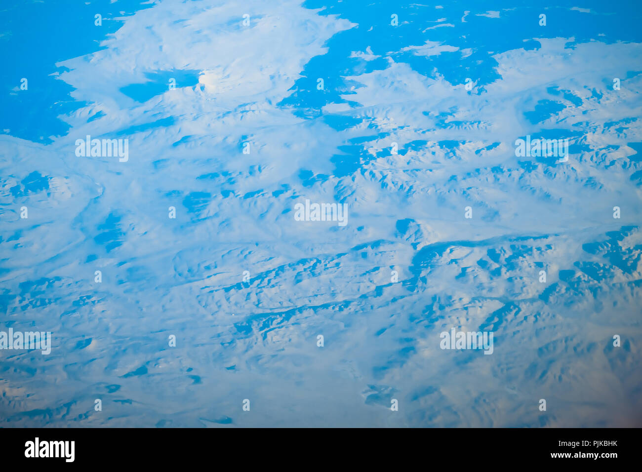 Curved earth from airplane hi-res stock photography and images - Alamy