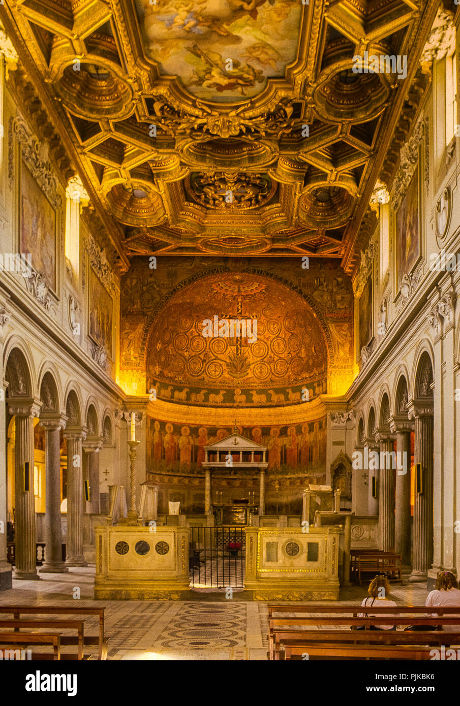 Rome church of san clemente hi-res stock photography and images - Alamy