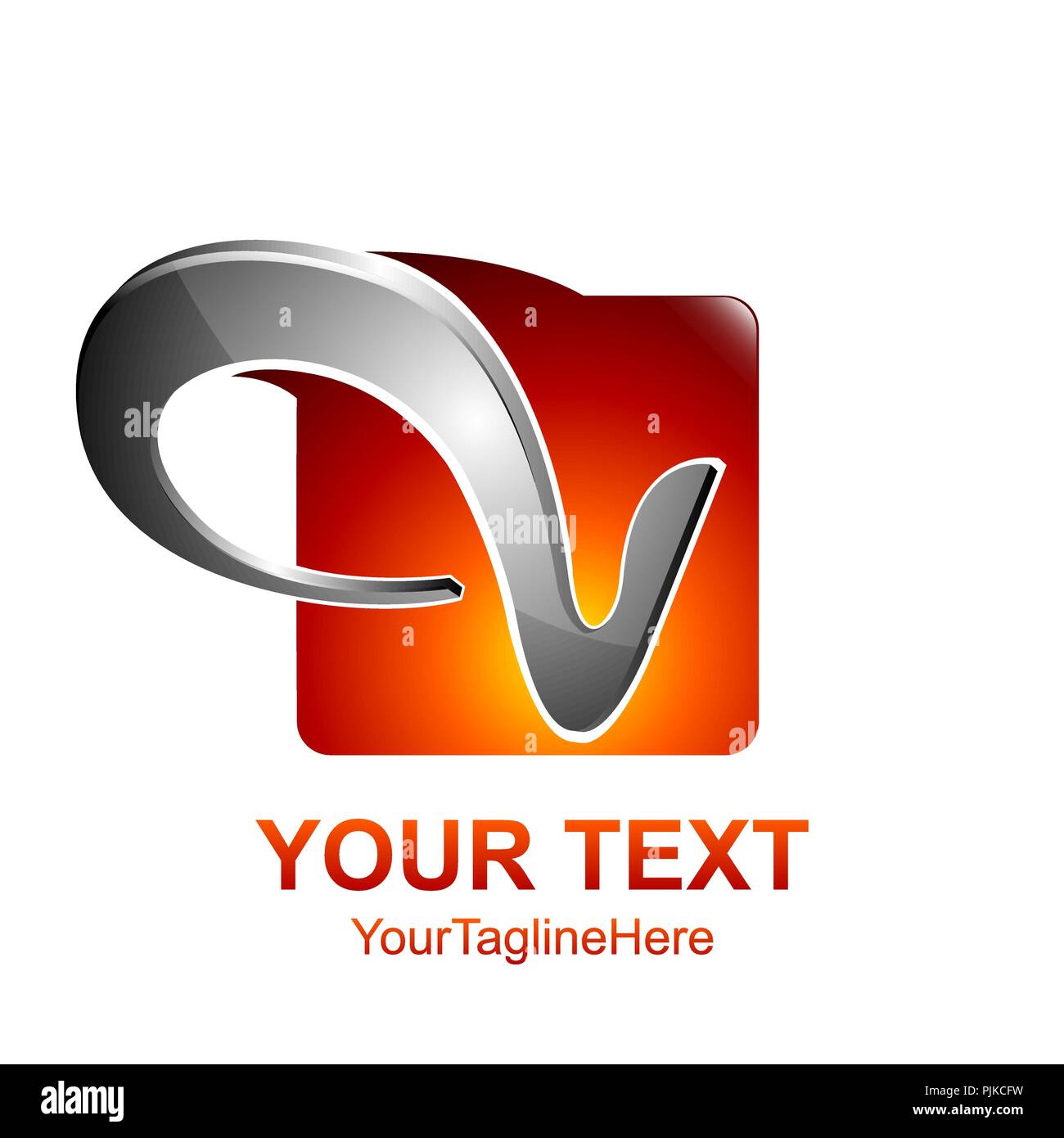 Curved company logo Cut Out Stock Images & Pictures - Alamy