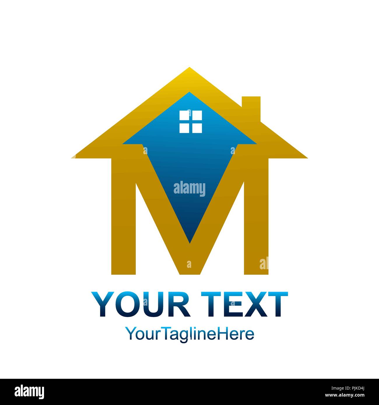 Real estate logo designs for business visual identity. House logo ...