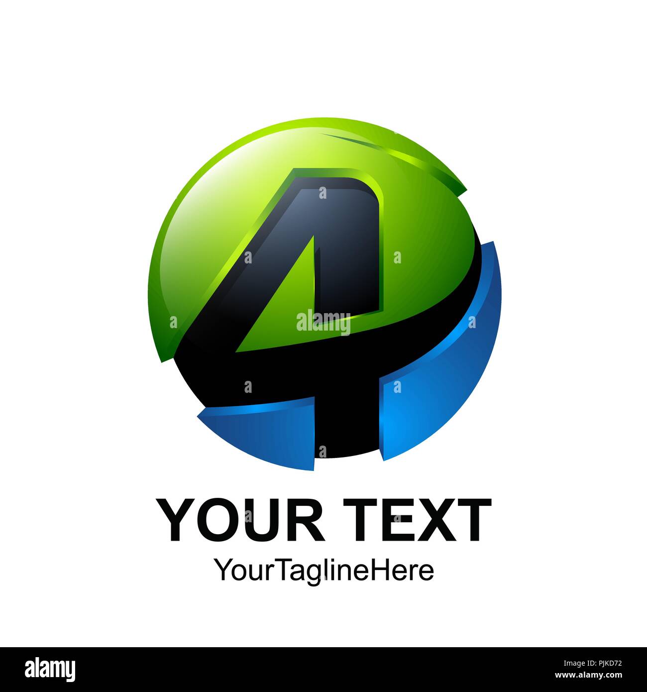 3d number Stock Vector Images - Alamy