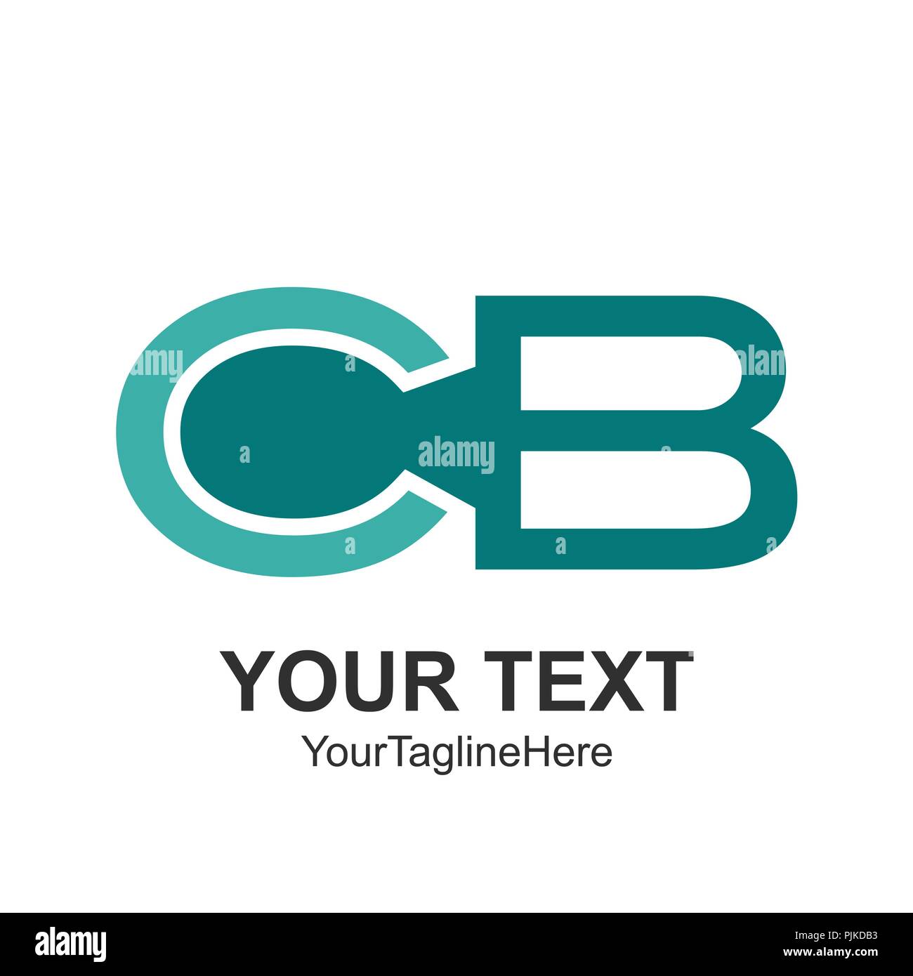 Cb logo design hi-res stock photography and images - Alamy