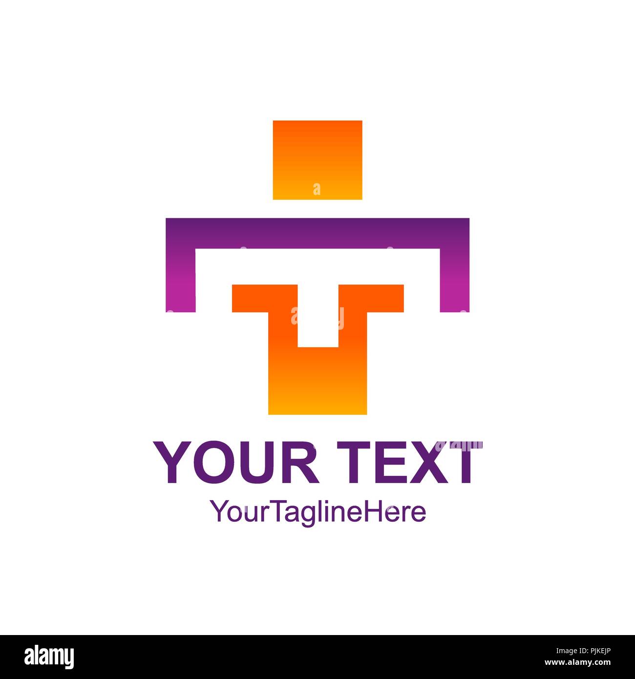 Letter ti logo hi-res stock photography and images - Alamy