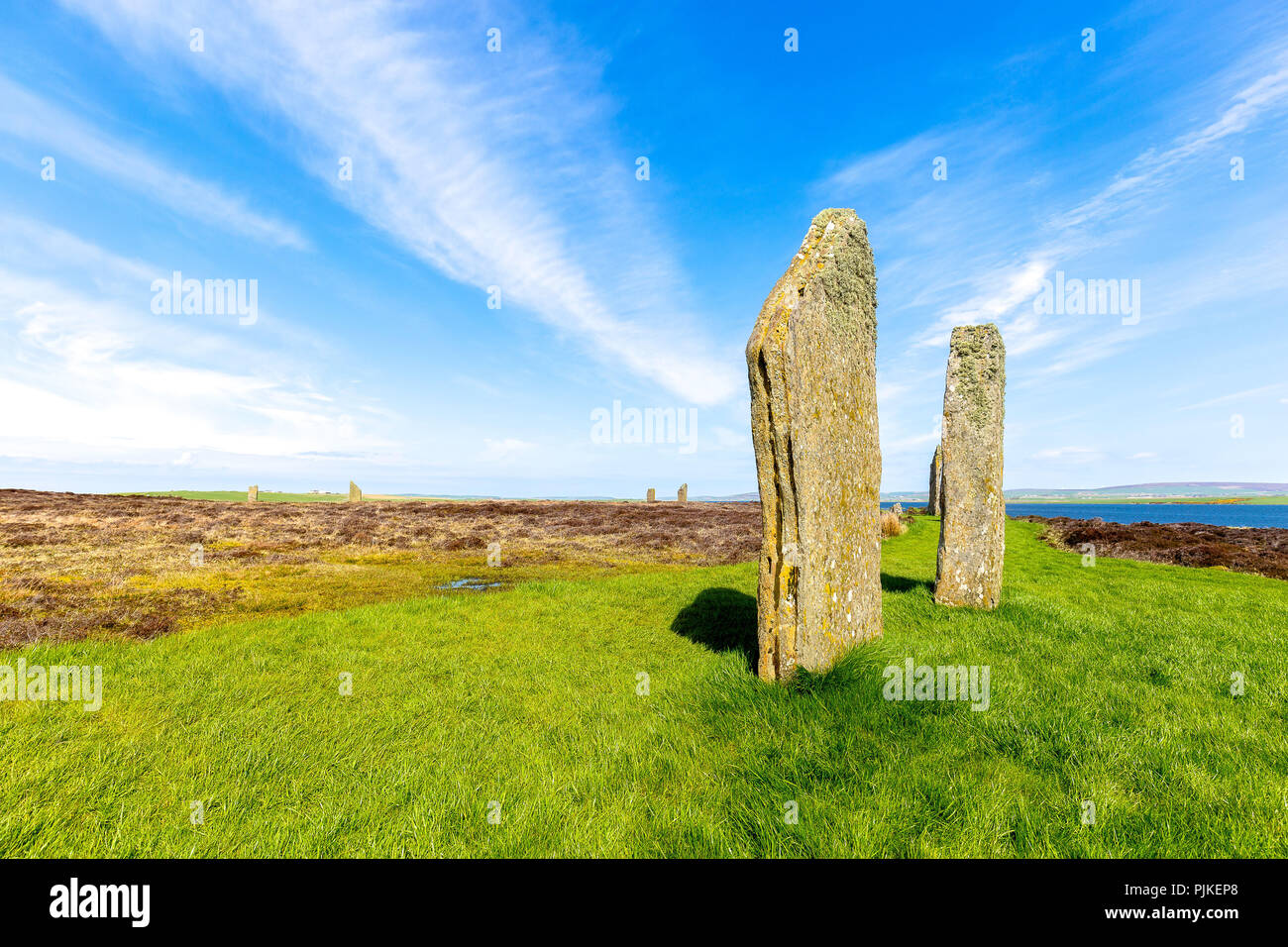 The Ring of Brodgar Stock Photo - Alamy
