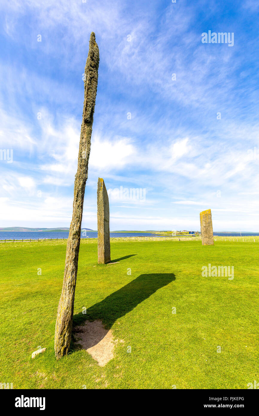 The stones of stenness hi-res stock photography and images - Alamy