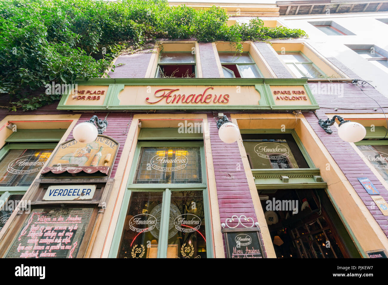 Belgium amadeus restaurant hi-res stock photography and images - Alamy