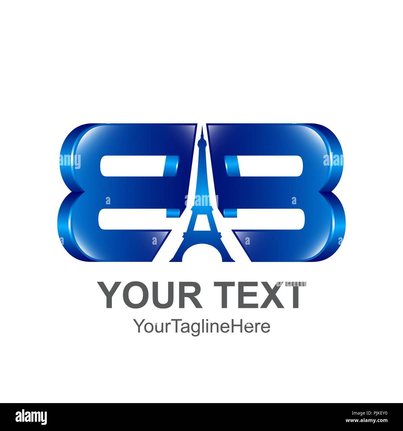 Letter bb logo Stock Vector Images - Alamy