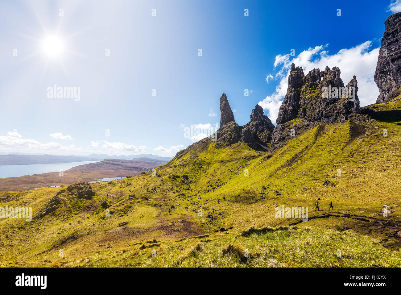 The Storr and the old man of Storr, Isle of Skye Stock Photo - Alamy