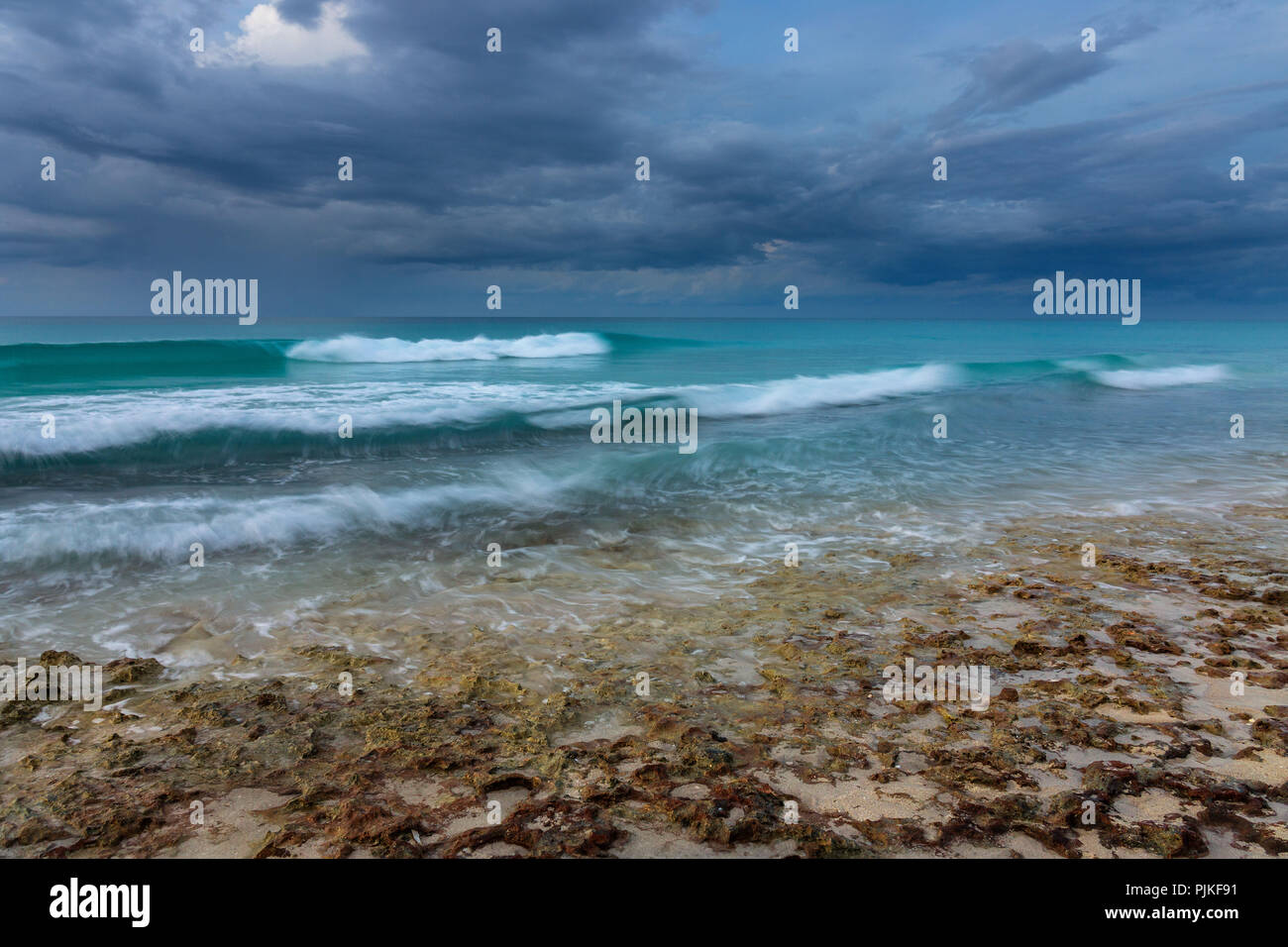 Cuba, Varadero peninsula, coast Stock Photo - Alamy