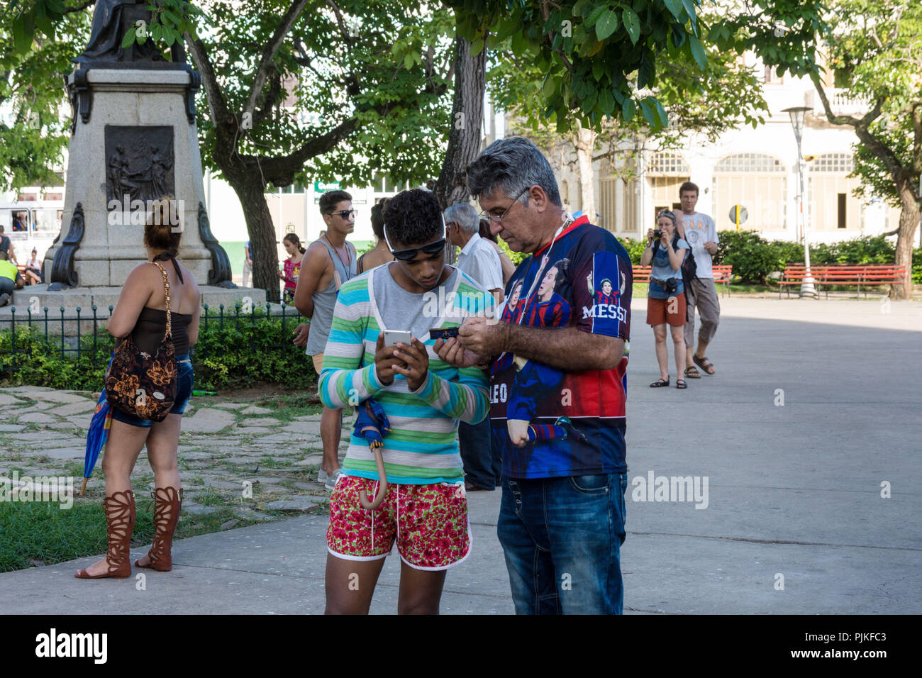 Parque leoncio vidal hi-res stock photography and images - Alamy