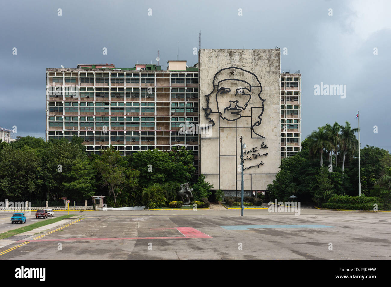 Cuba, Havana, La Habana, Revolution Square Stock Photo - Alamy