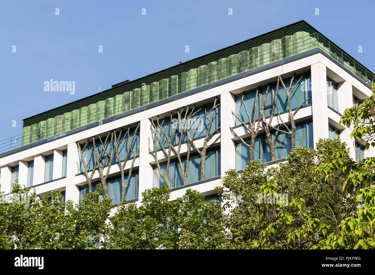 Madrid, Plaza de Espana, modern architecture Stock Photo - Alamy