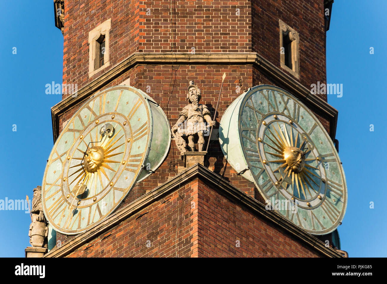 Historic town hall tower with clock hi-res stock photography and images ...