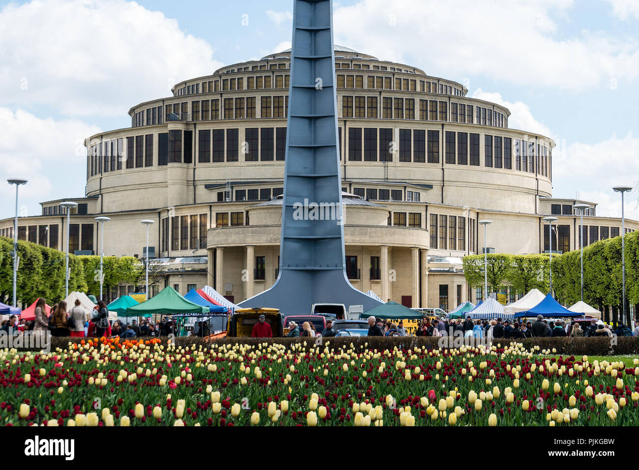 Hala Stulecia Wroclaw Poland Stock Photos & Hala Stulecia Wroclaw ...
