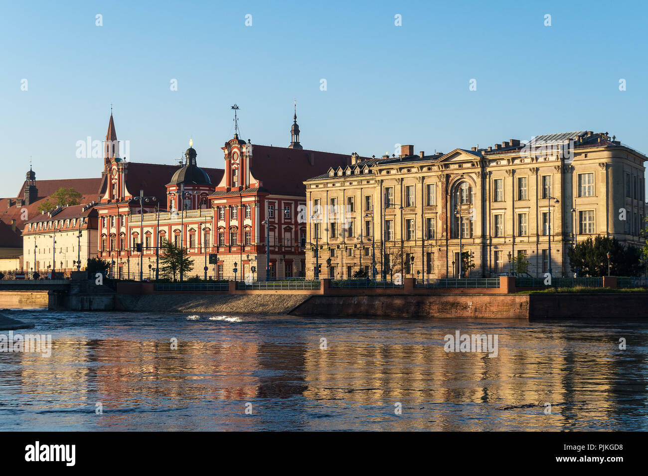 Poland, Wroclaw, Ossolineum Stock Photo - Alamy