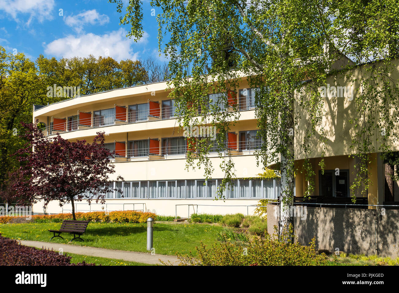 Building exhibition by deutscher werkbund hi-res stock photography and ...