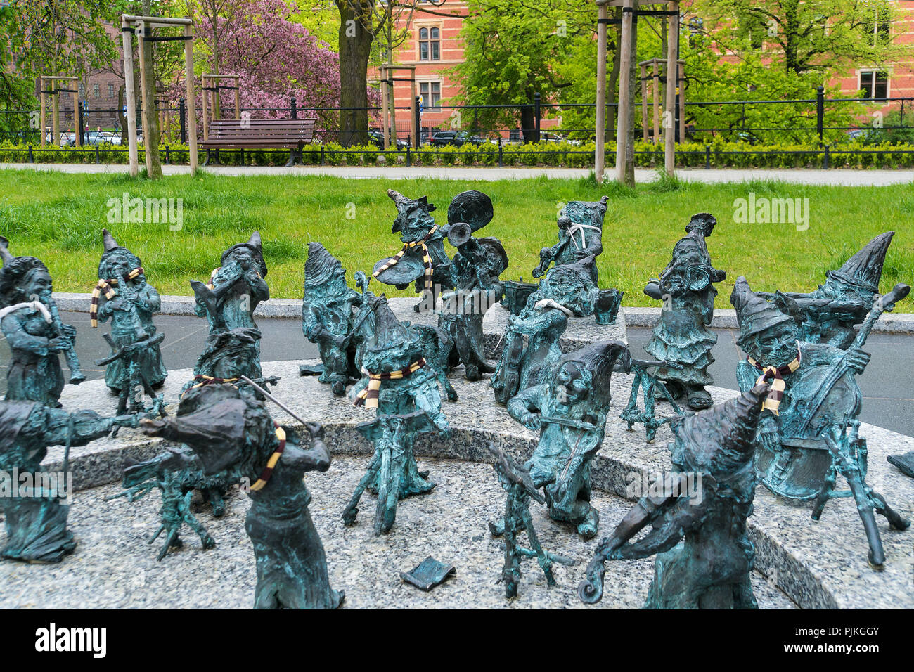 Poland, Wroclaw, Wroclaw's dwarfs, former symbol of resistance, dwarf ...