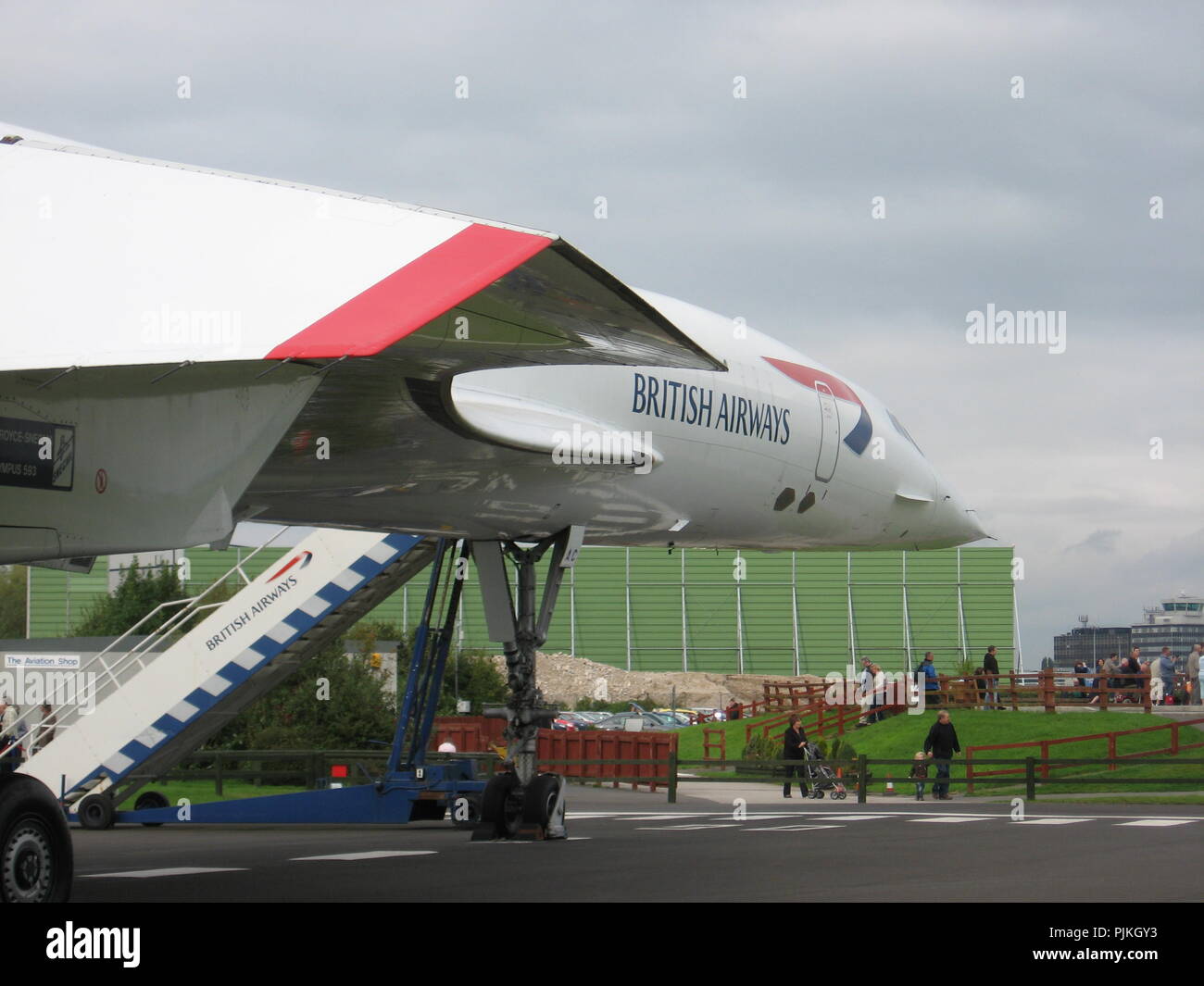 Manchester airport viewing park hi-res stock photography and images - Alamy