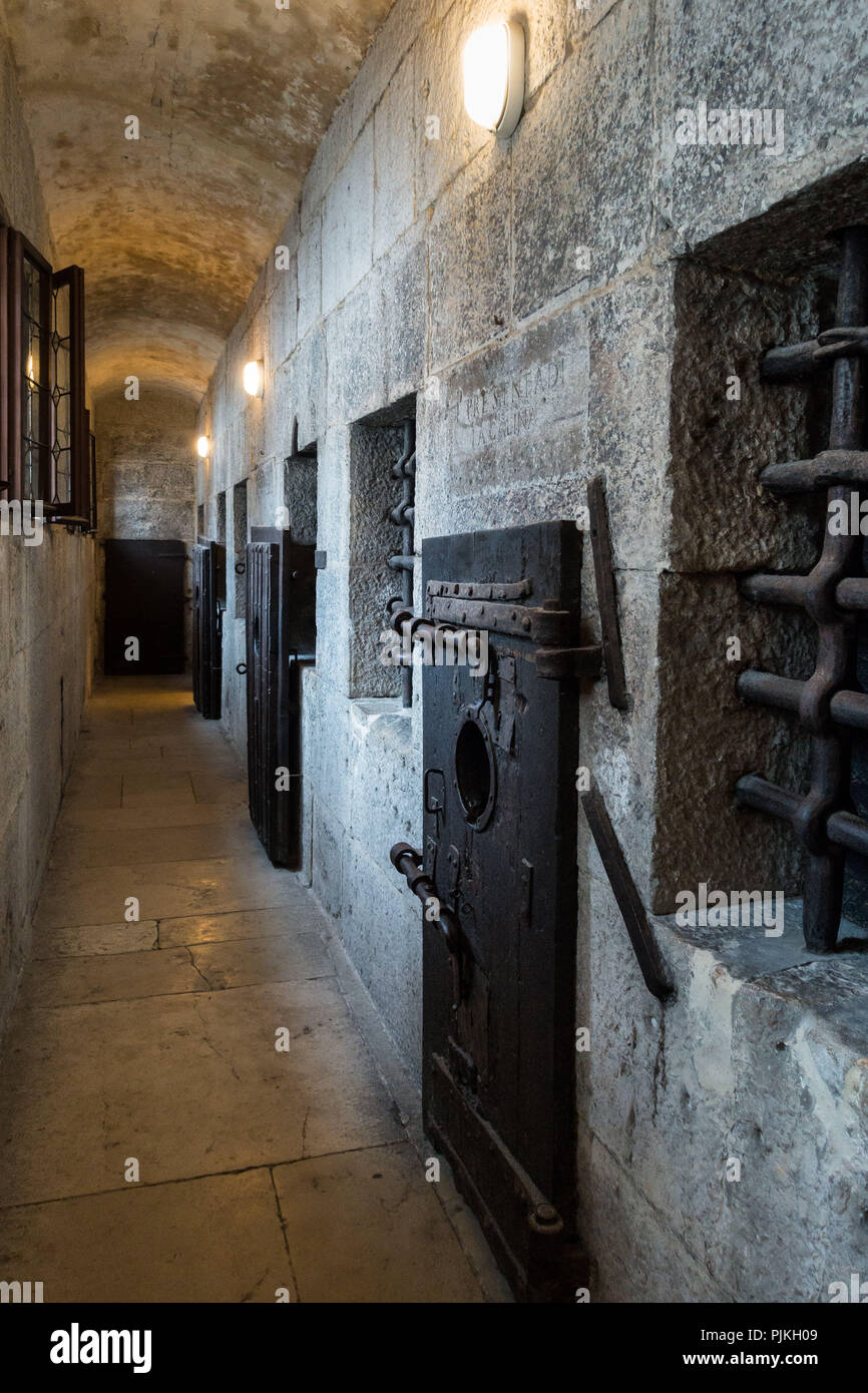 Venice, Doge's Palace, prison, cell sector Stock Photo - Alamy