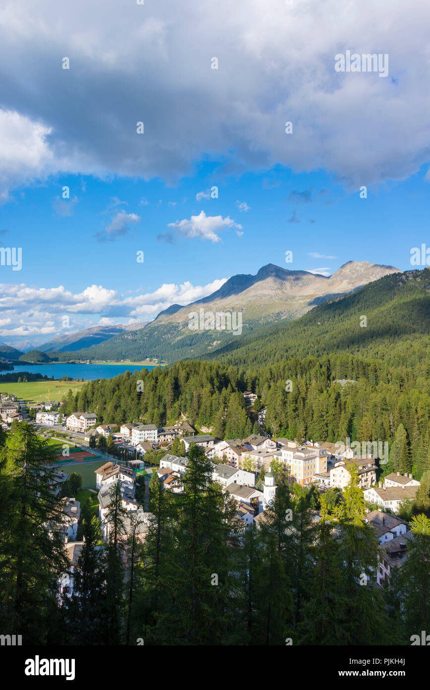 Village Sils Maria Lake Sils High Resolution Stock Photography and ...