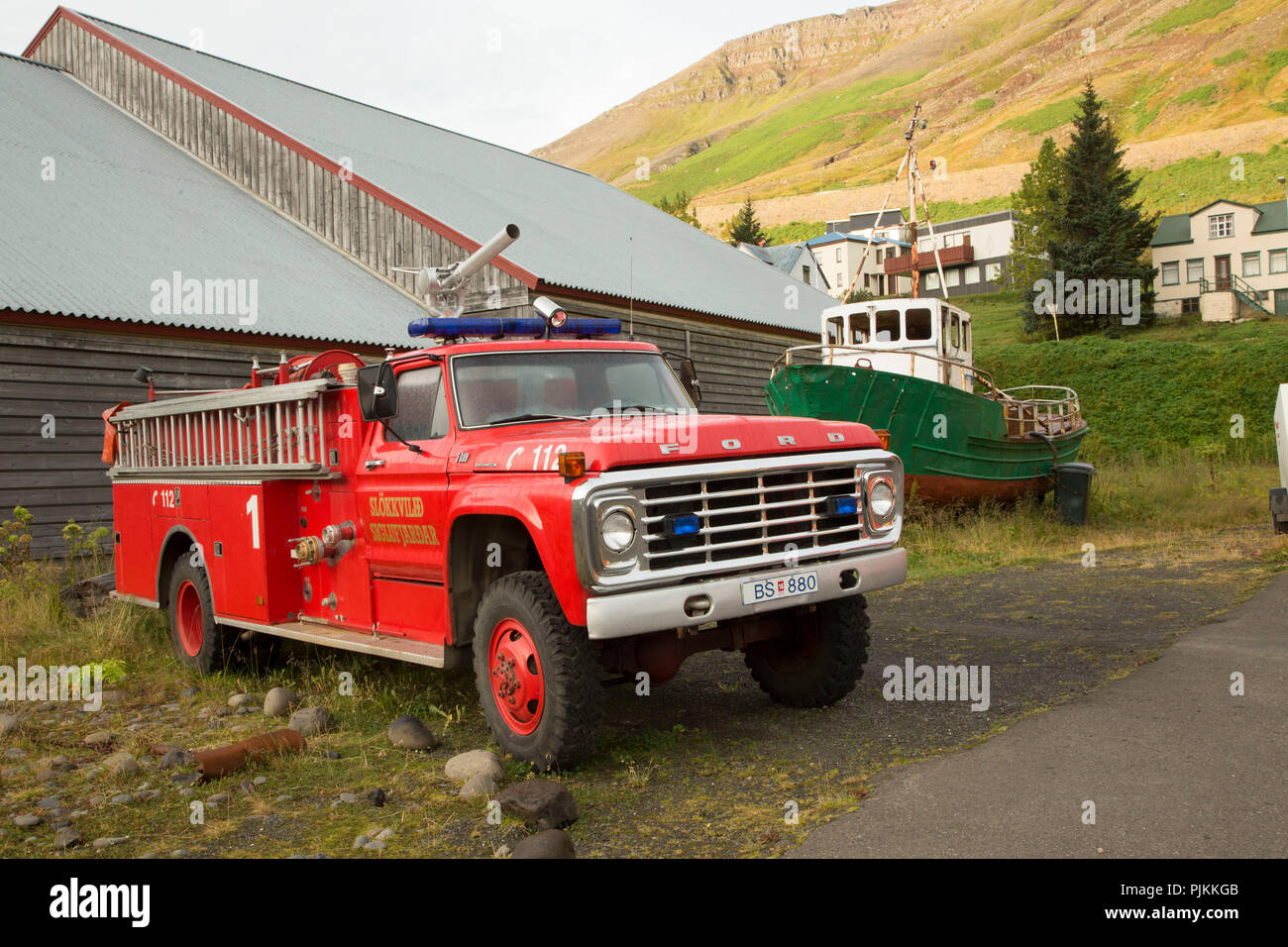 Iceland, Siglufjörður, Northern Iceland, local history museum, fishery ...