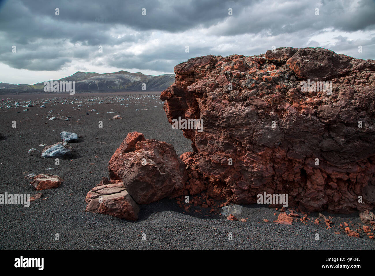 Volcanic desert lambafitjarhraun hi-res stock photography and images ...