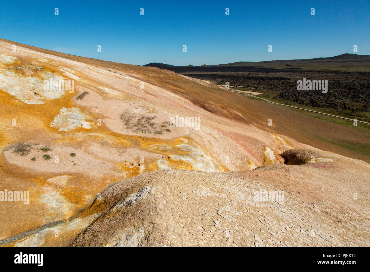 Hot lava fields hi-res stock photography and images - Alamy