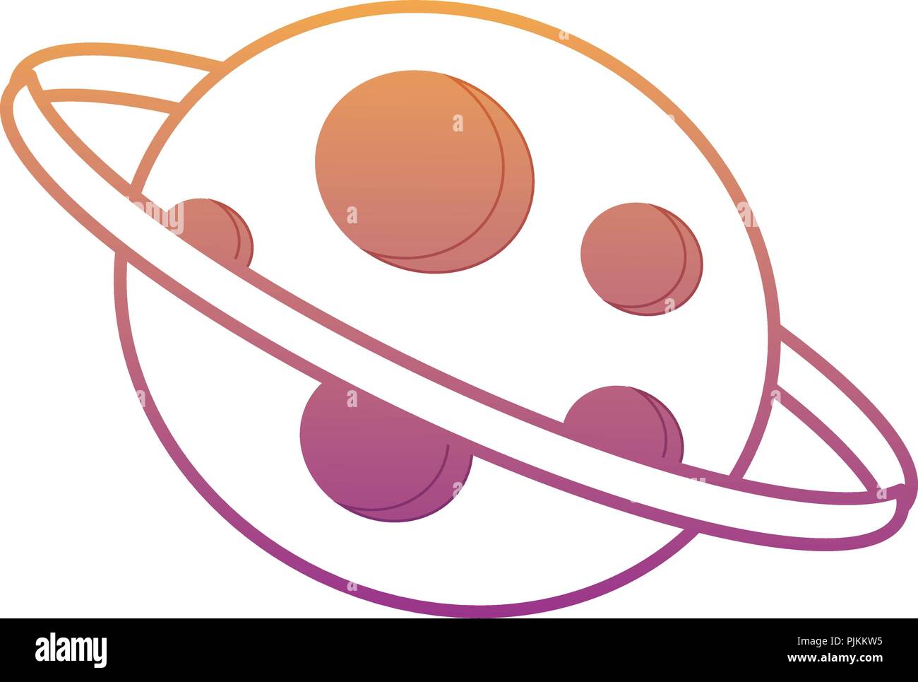 jupiter planet icon over white background, vector illustration Stock ...