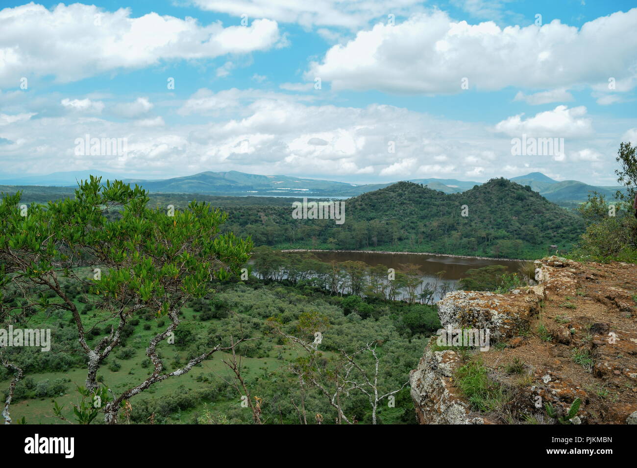 Crater Lake in Naivasha, Rift Valley, Kenya Stock Photo - Alamy