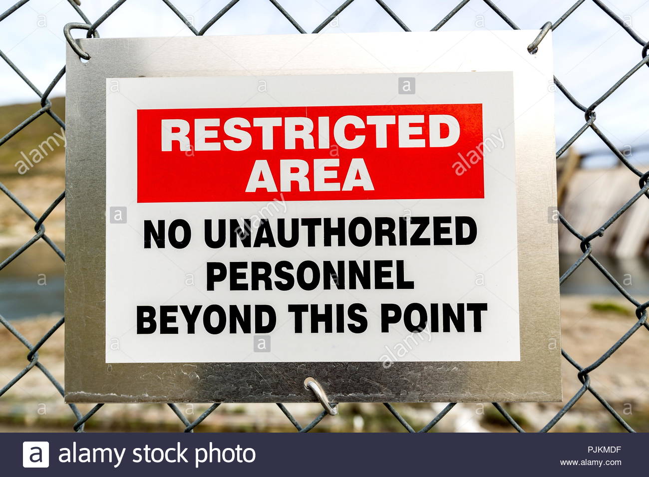 Restricted Area Stock Photos & Restricted Area Stock Images - Alamy