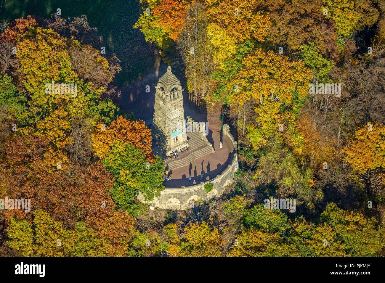 Fall foliage and park hohenstein hi-res stock photography and images ...
