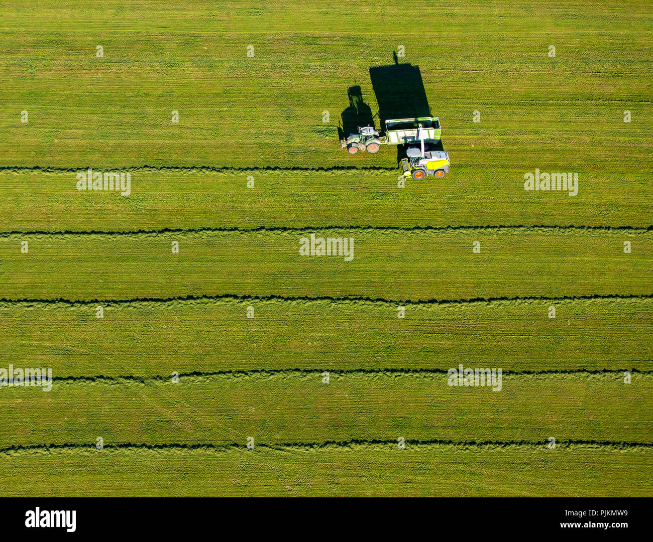 Agriculture tractor aerial hi-res stock photography and images - Alamy