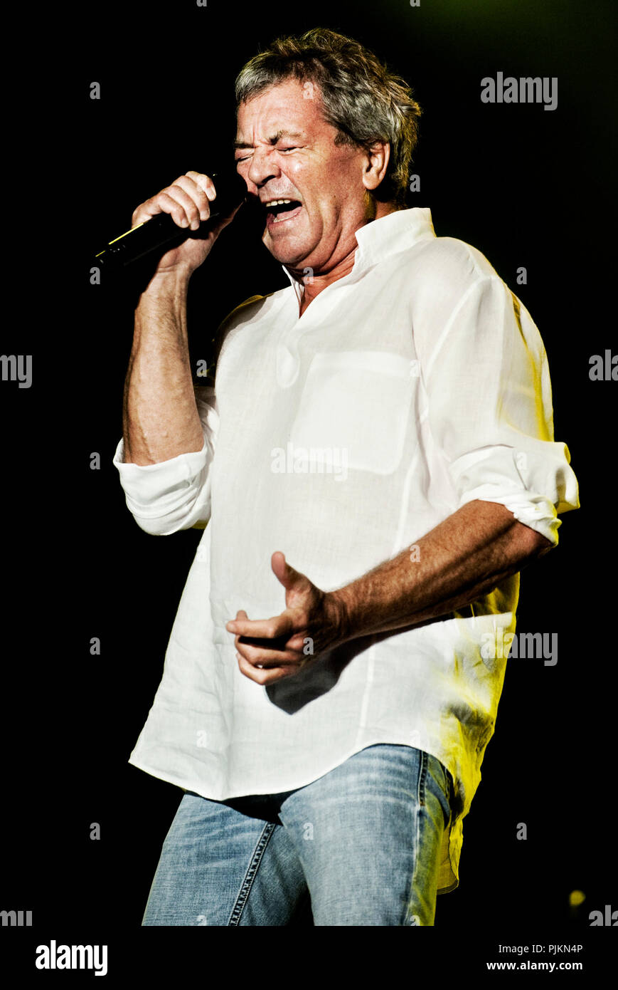 English rock band Deep Purple in concert at the second day of the ...